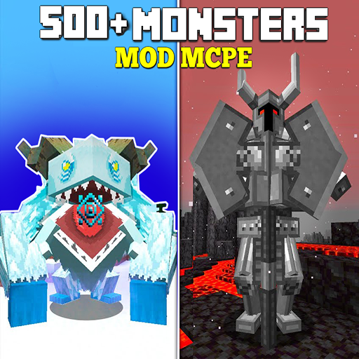 دانلود برنامه 500 Mobs Mods for Minecraft PE برای اندروید | مایکت