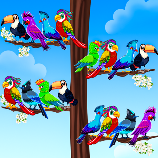 دانلود بازی Color Stacky Bird Sort Puzzle برای اندروید | مایکت