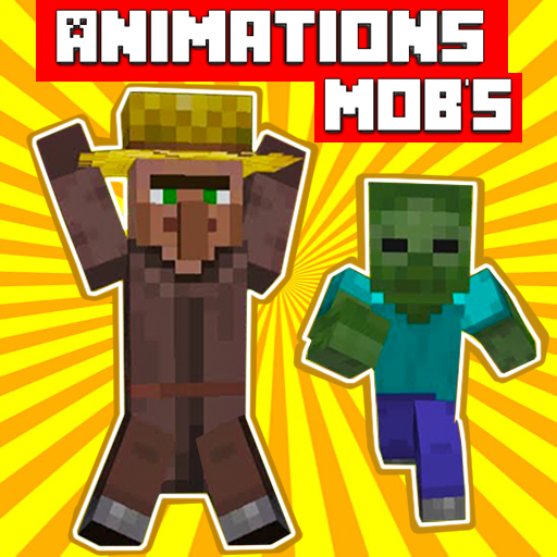 دانلود برنامه Mods Mob's Animations for MCPE برای اندروید | مایکت