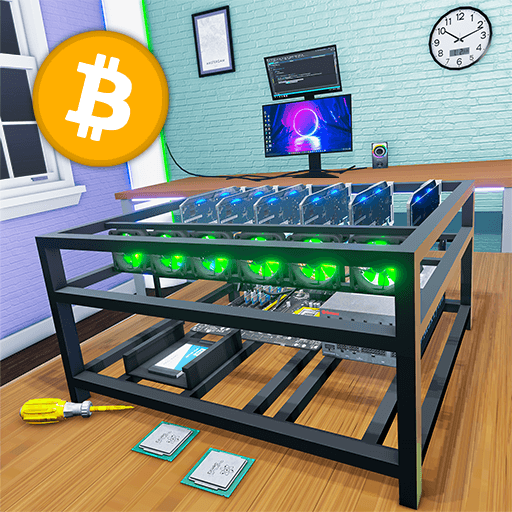 دانلود بازی Crypto Mining PC Builder Sim برای اندروید | مایکت