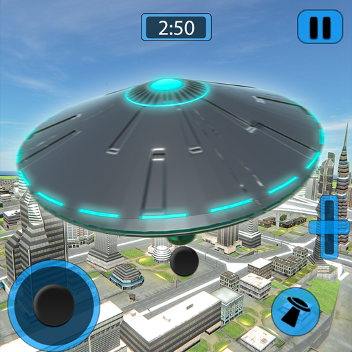 دانلود بازی Alien Flying UFO Simulator Space Ship Attack Earth برای ...