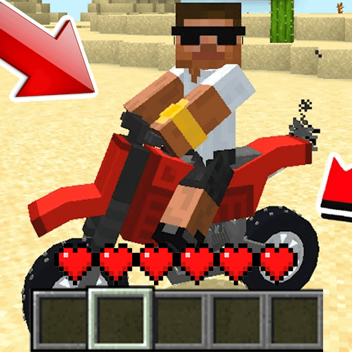 دانلود برنامه Bike Motor Mod for Minecraft برای اندروید | مایکت