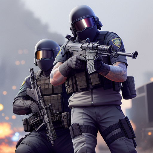 دانلود بازی SWAT Games Elite Team Offline برای اندروید | مایکت