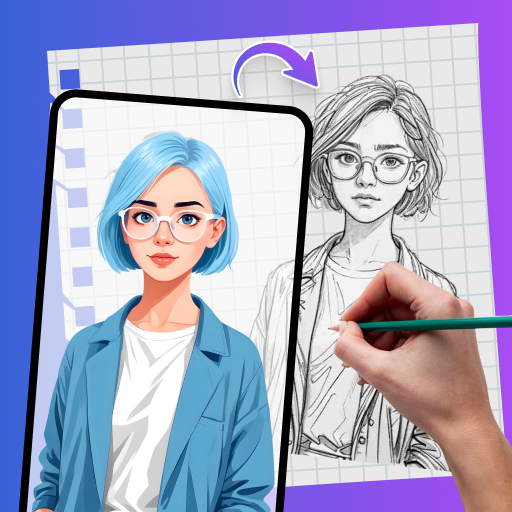 دانلود برنامه Trace Sketch- Sketch and Paint برای اندروید | مایکت