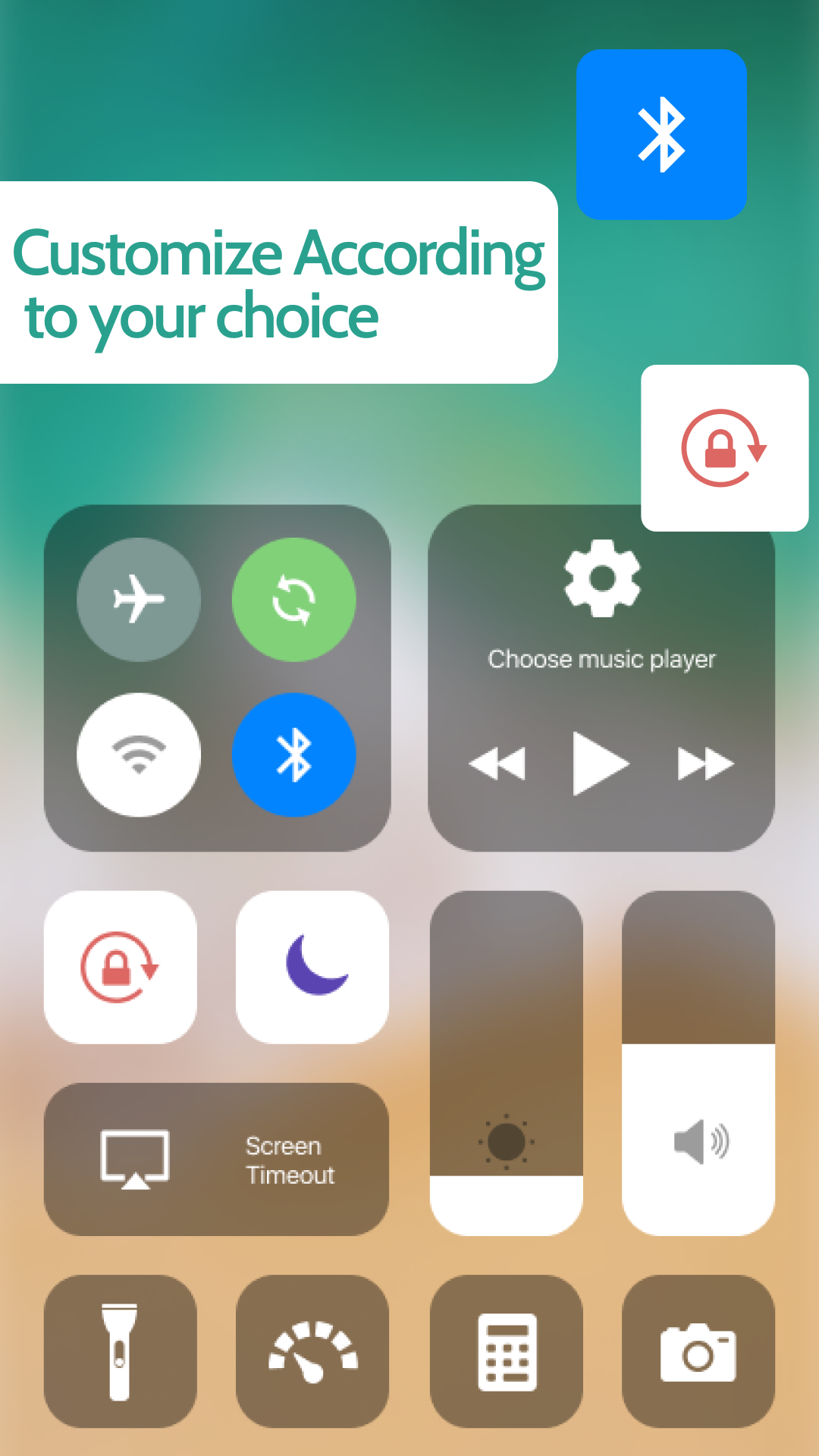 دانلود برنامه IOS Control Center - IOS Panel برای اندروید | مایکت