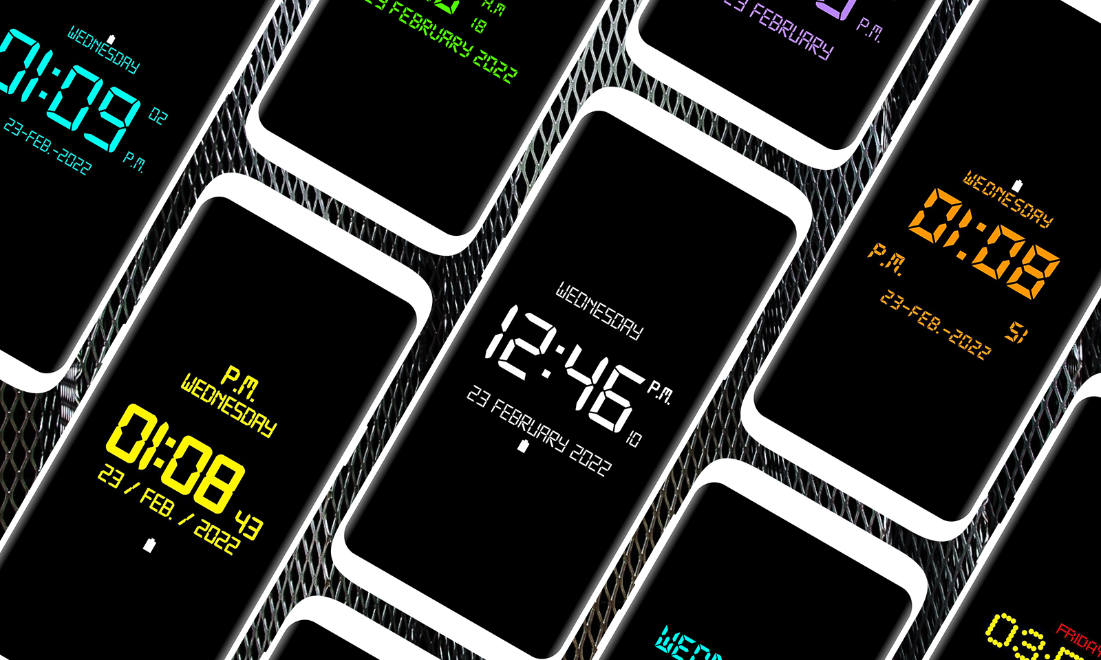 دانلود برنامه Lock Screen Clock Widget App برای اندروید | مایکت