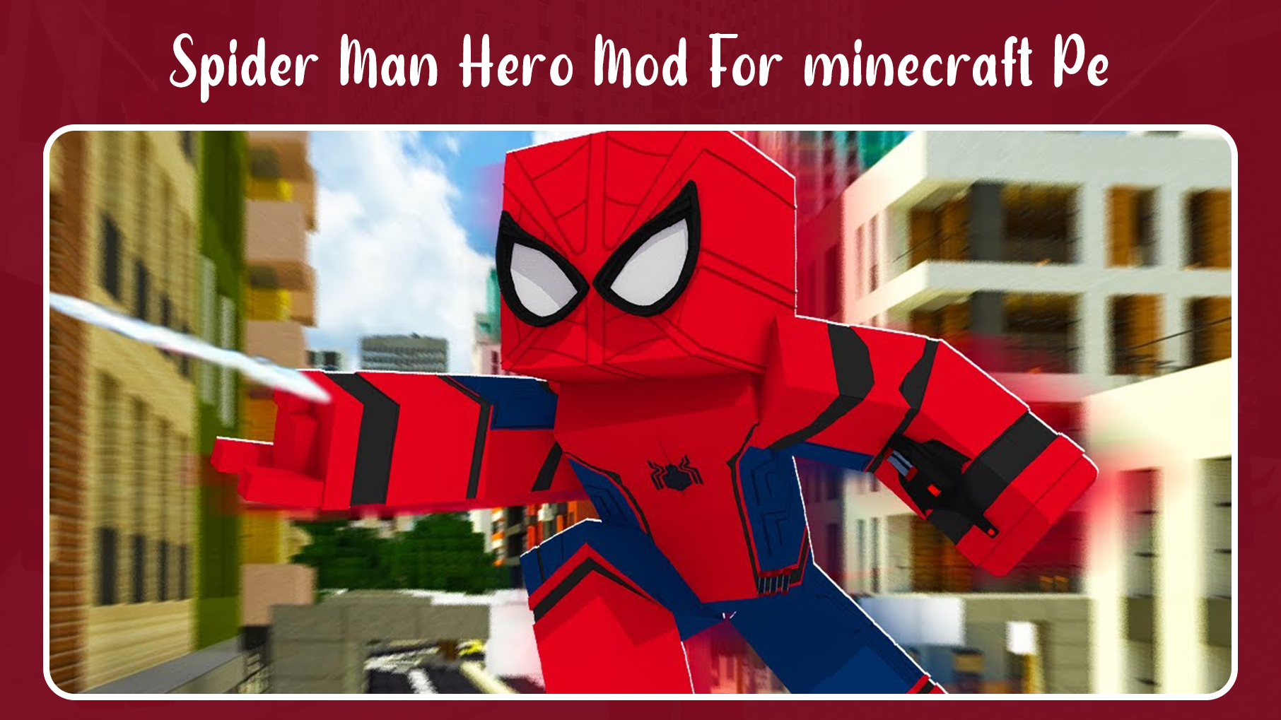 دانلود برنامه Minecraft Spider Man Mod PE برای اندروید | مایکت