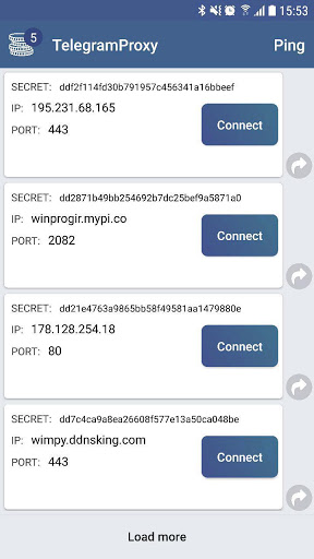 دانلود برنامه Proxy for telegram - MTProto & Socks برای اندروید | مایکت