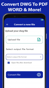 دانلود برنامه DWG To PDF Fast DWG View File برای اندروید | مایکت