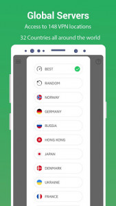 دانلود برنامه VPN Free - GreenNet Hotspot VPN & Private Browser برای ...