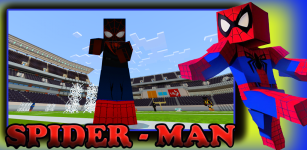 دانلود برنامه Spider-Man Minecraft mod برای اندروید | مایکت