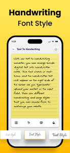 دانلود برنامه Text to Handwriting Converter برای اندروید | مایکت