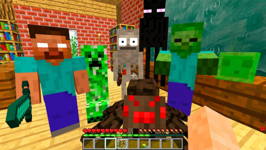 دانلود برنامه Monster school for minecraft برای اندروید | مایکت